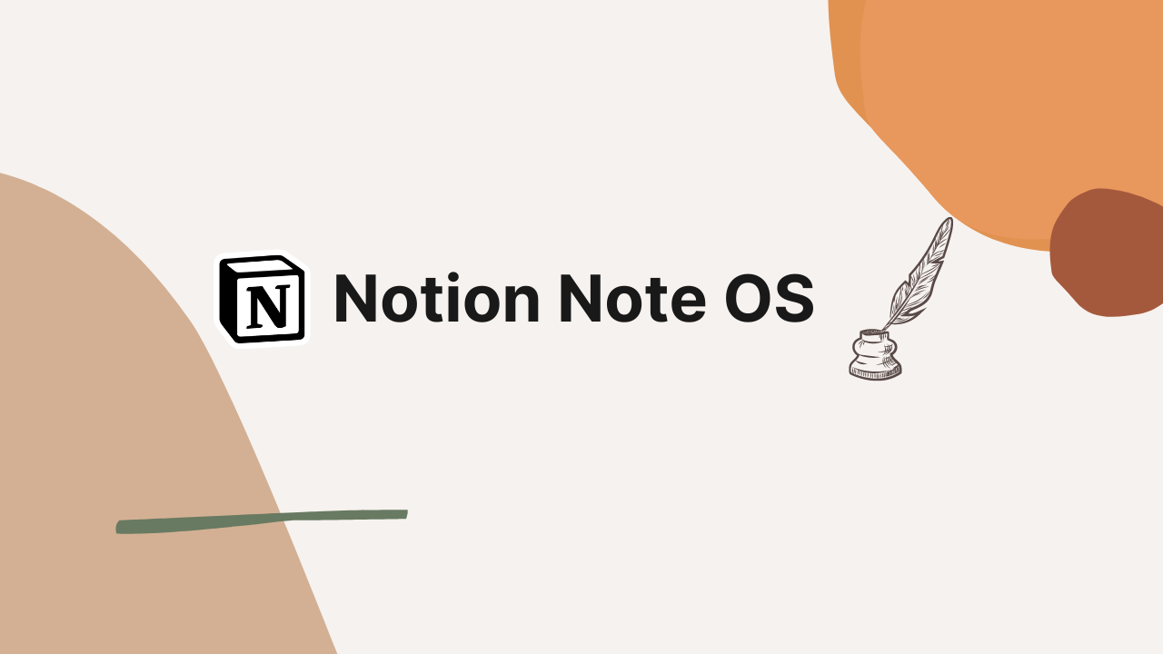 Notion Note OS Plus | Prototion | Buy Notion Template