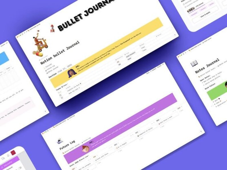 Notion Bullet Journal | Notion Template | Prototion