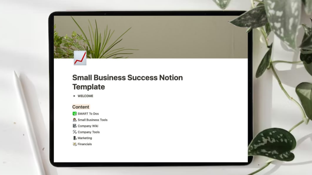 Notion - Small Business SUCCESS Template| Prototion