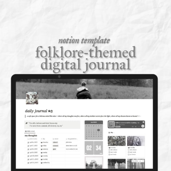 Digital Folklore Journal | Prototion | Buy Notion Template