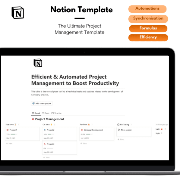 Efficient & Automated Project Management | Prototion