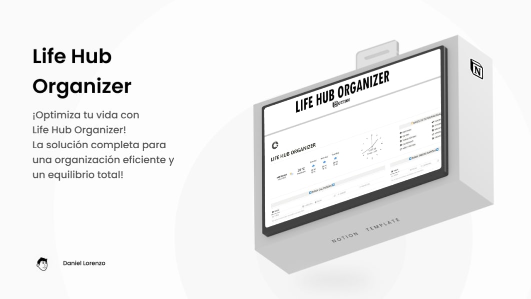 Notion Life Hub Organizer | Prototion