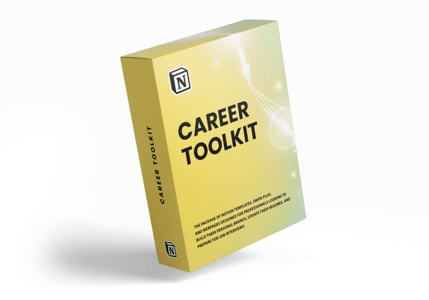 Career Toolkit | Prototion | Buy Notion Template