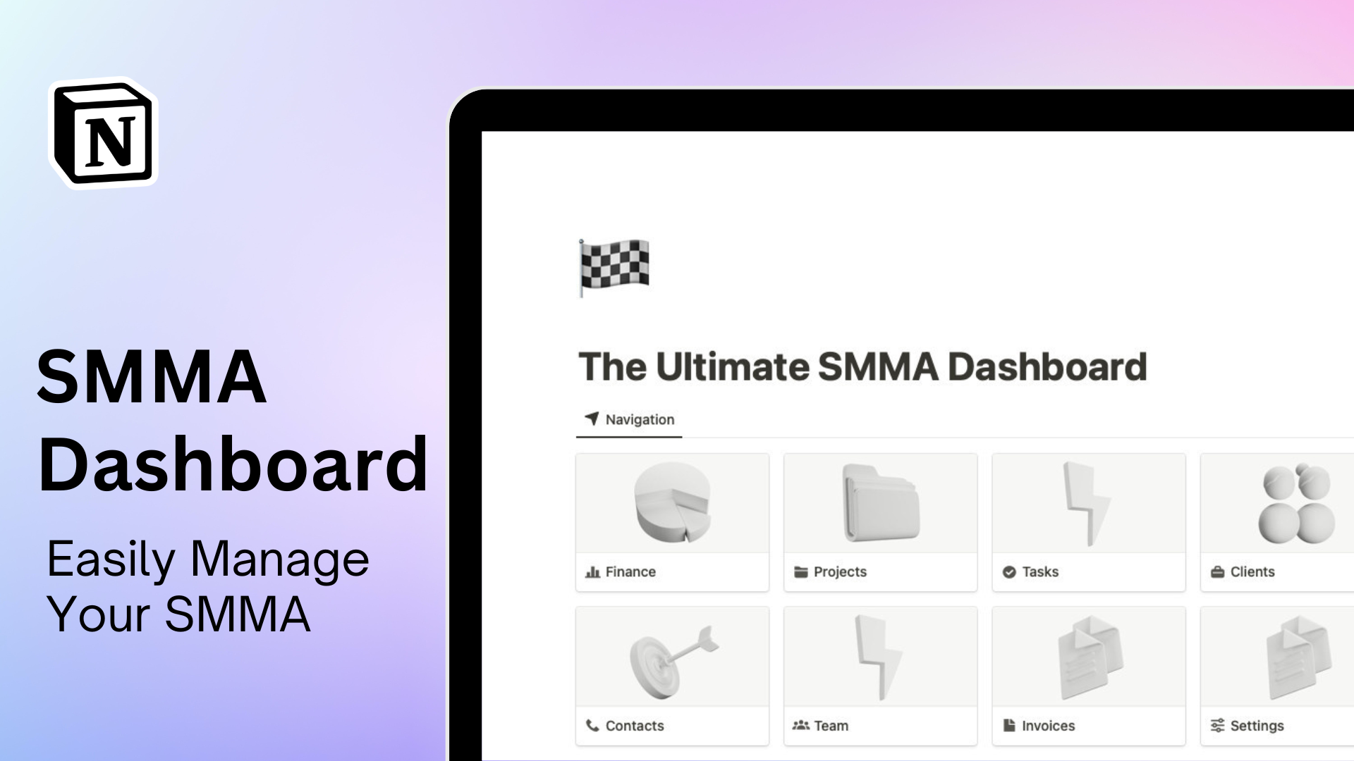 SMMA Master Toolkit | Prototion | Buy Notion Template