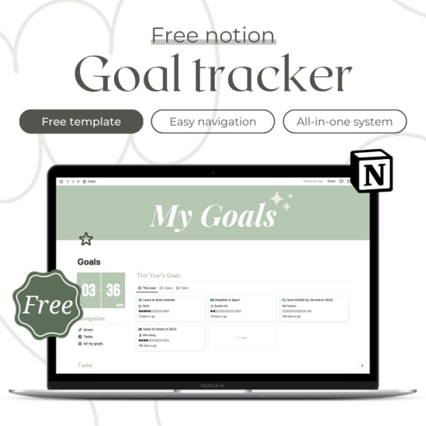 Free goal tracker