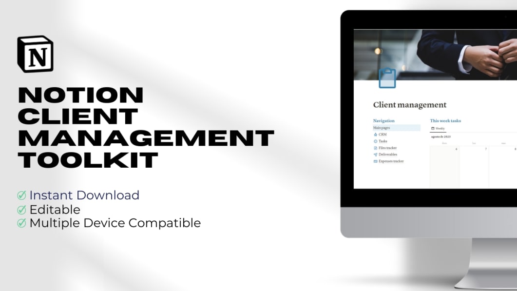 Client Management Notion Template