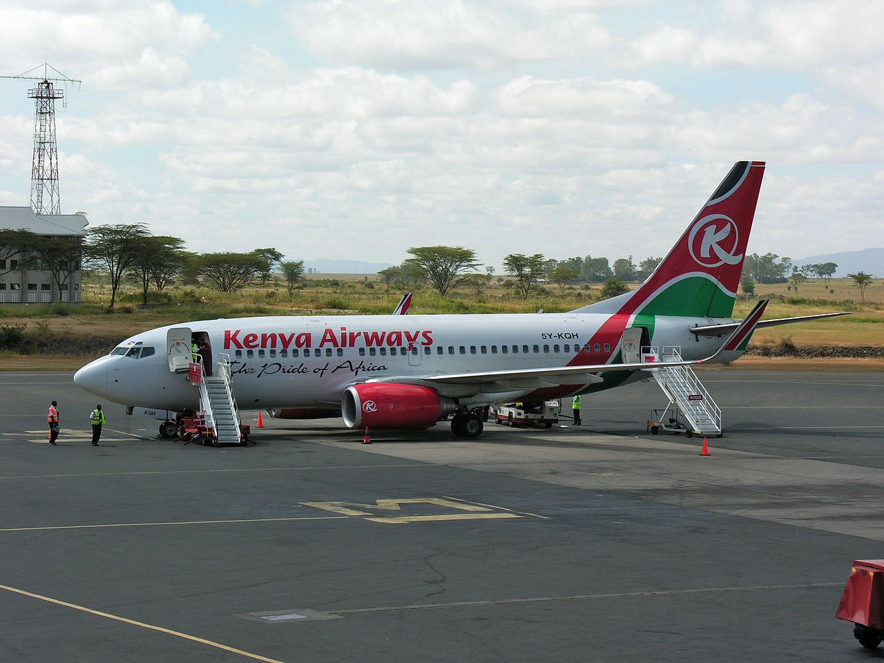 Kenya Airways Boeing 737-7U8(WL) - SkyTeam Virtual