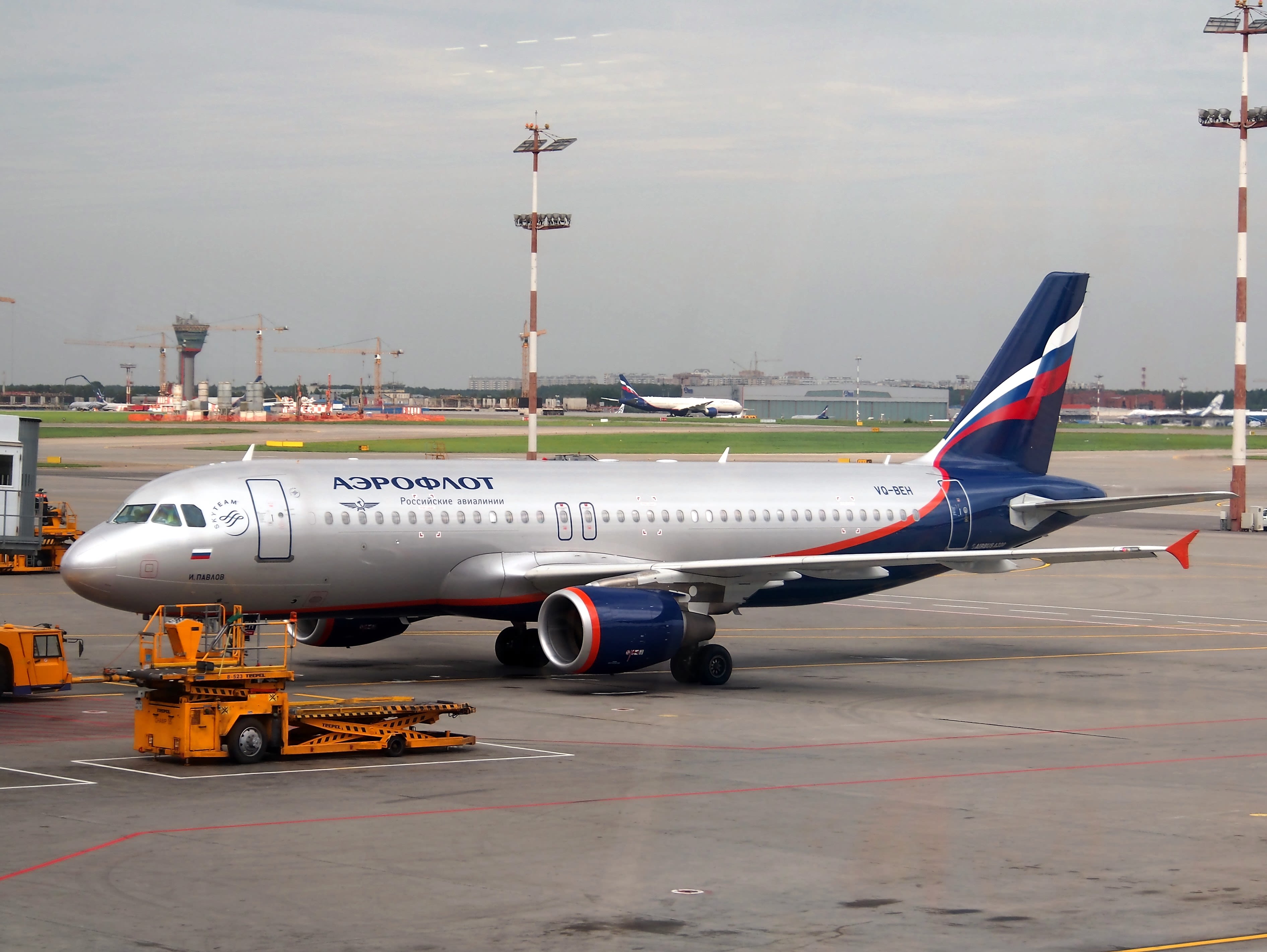 Travel Pr News Aeroflot Names Its New A320 Aircraft