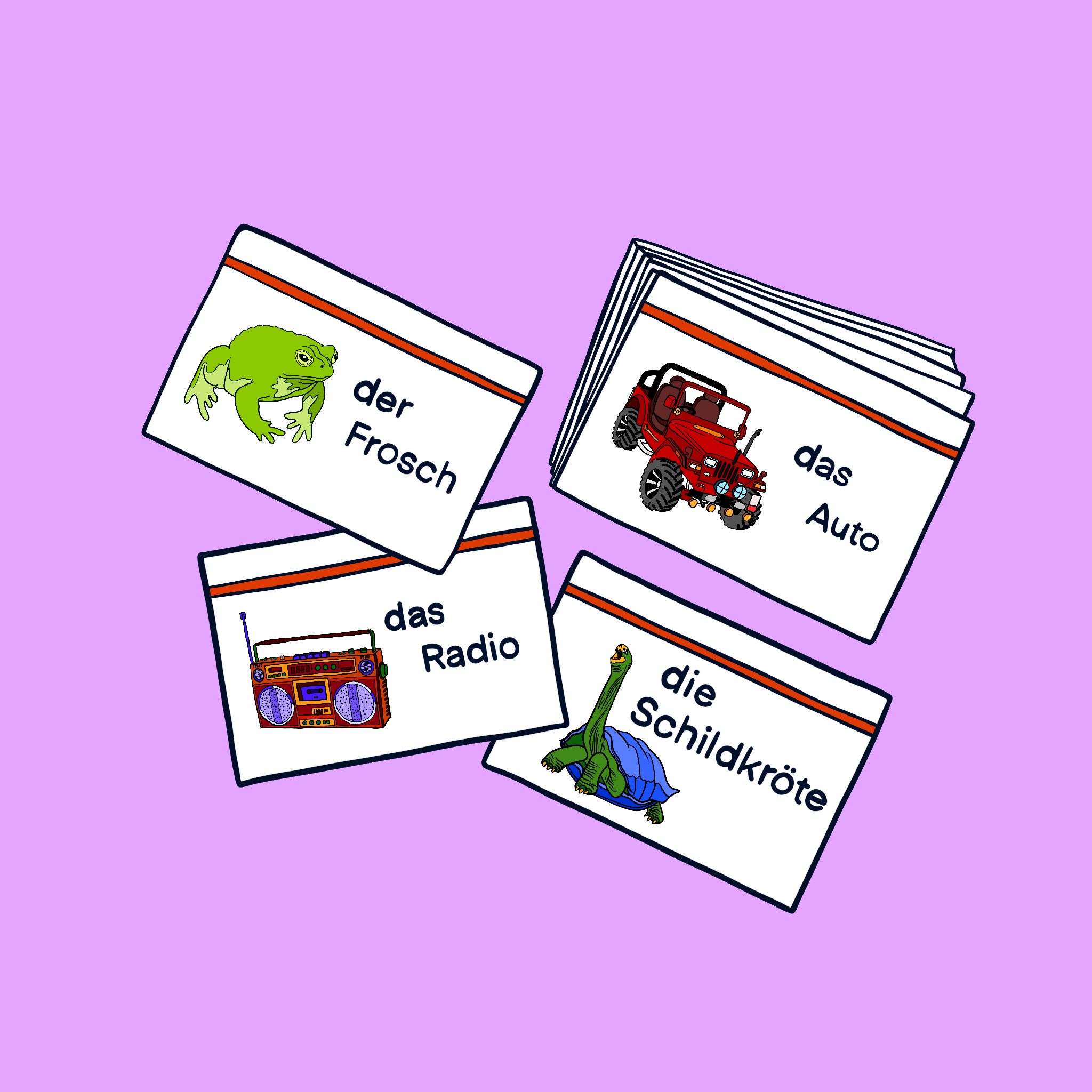 German Vocabulary | With Pronunciation & Articles