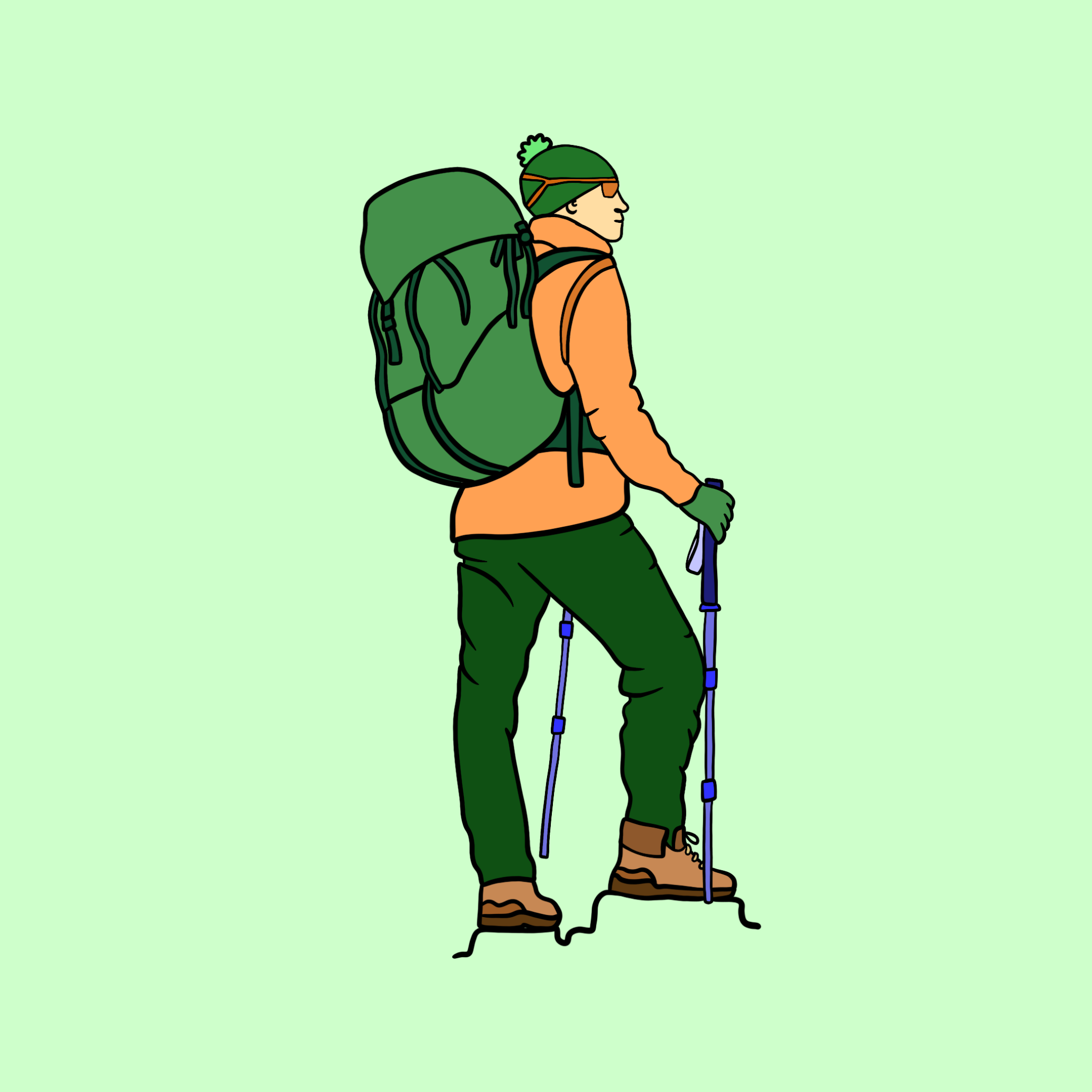German Hiking Terms | Vocabulary List