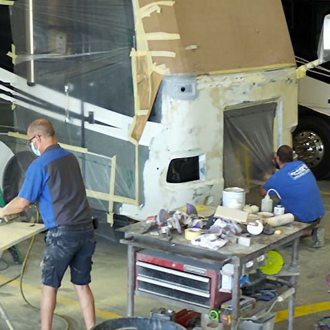 North Trail RV Collision Center | RV Paint & Body Shop