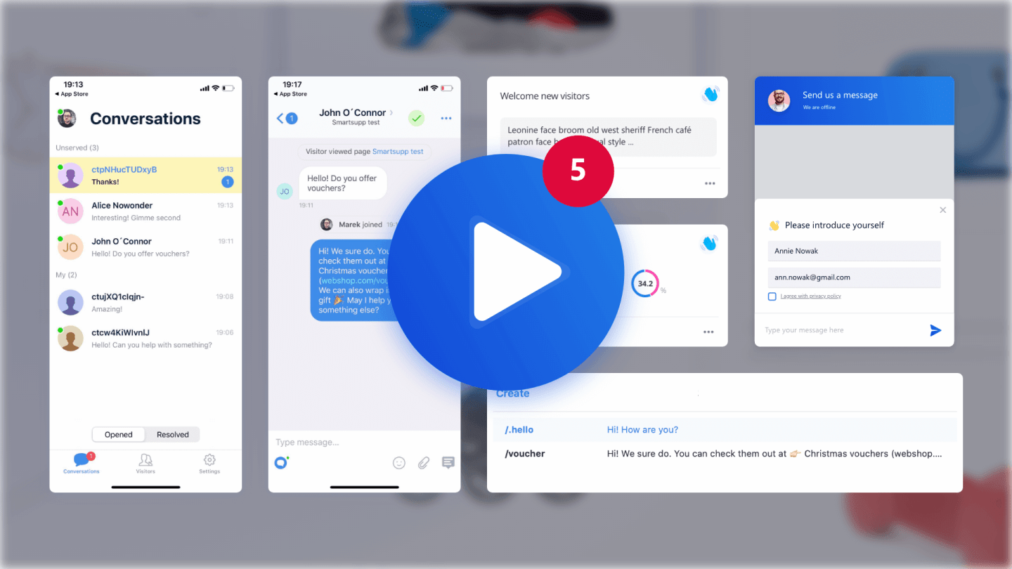 TOP 5 Smartsupp must-have features for your business