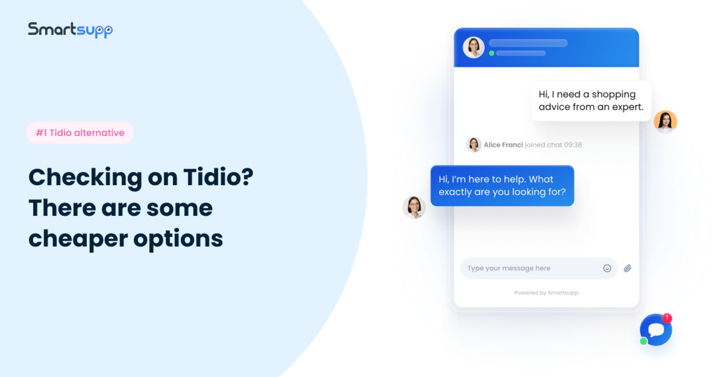 Smartsupp vs Tidio: Which chat widget offers better value?