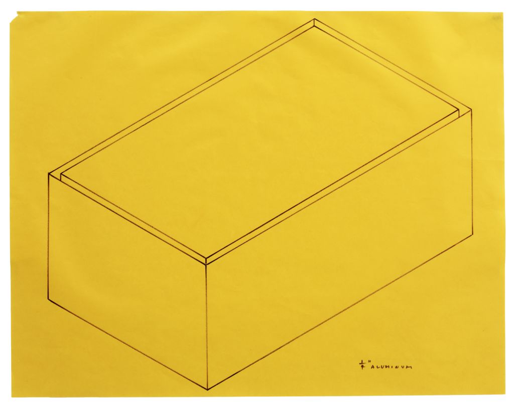 Donald Judd - Working Papers: Donald Judd Drawings, 1963 - 93 - Berlin ...