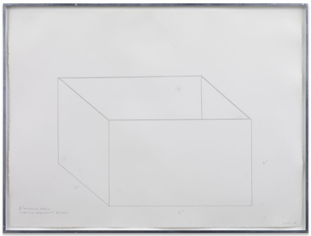 Donald Judd - Working Papers: Donald Judd Drawings, 1963 - 93 - London ...