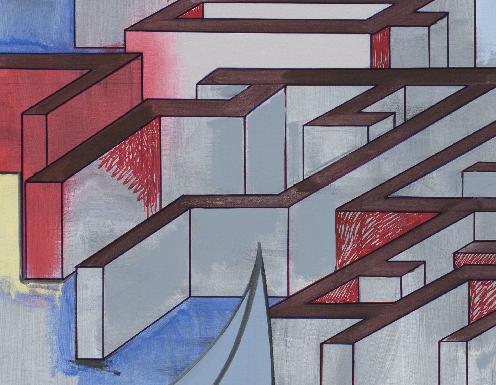 Thomas Scheibitz - Satellitensaal - Berlin – Sprüth Magers