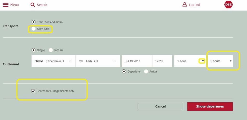How To Book Tickets on the DSB Website | ShowMeTheJourney