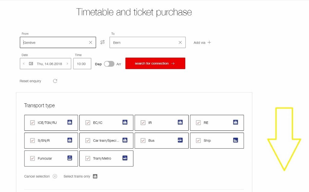 How to Book Tickets on the SBB website | ShowMeTheJourney