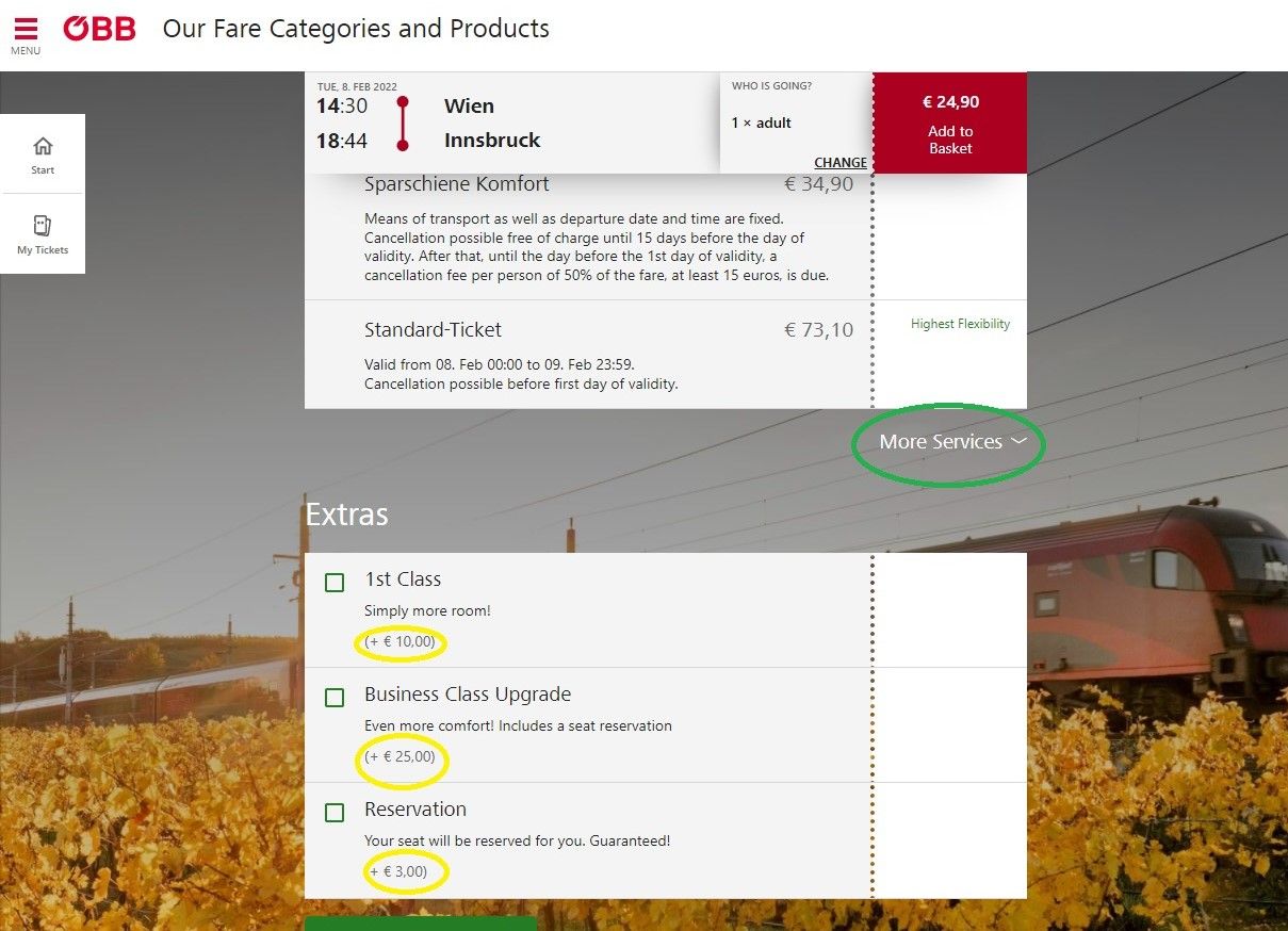 How To Book Tickets on the OBB Website - Step By Step | ShowMeTheJourney