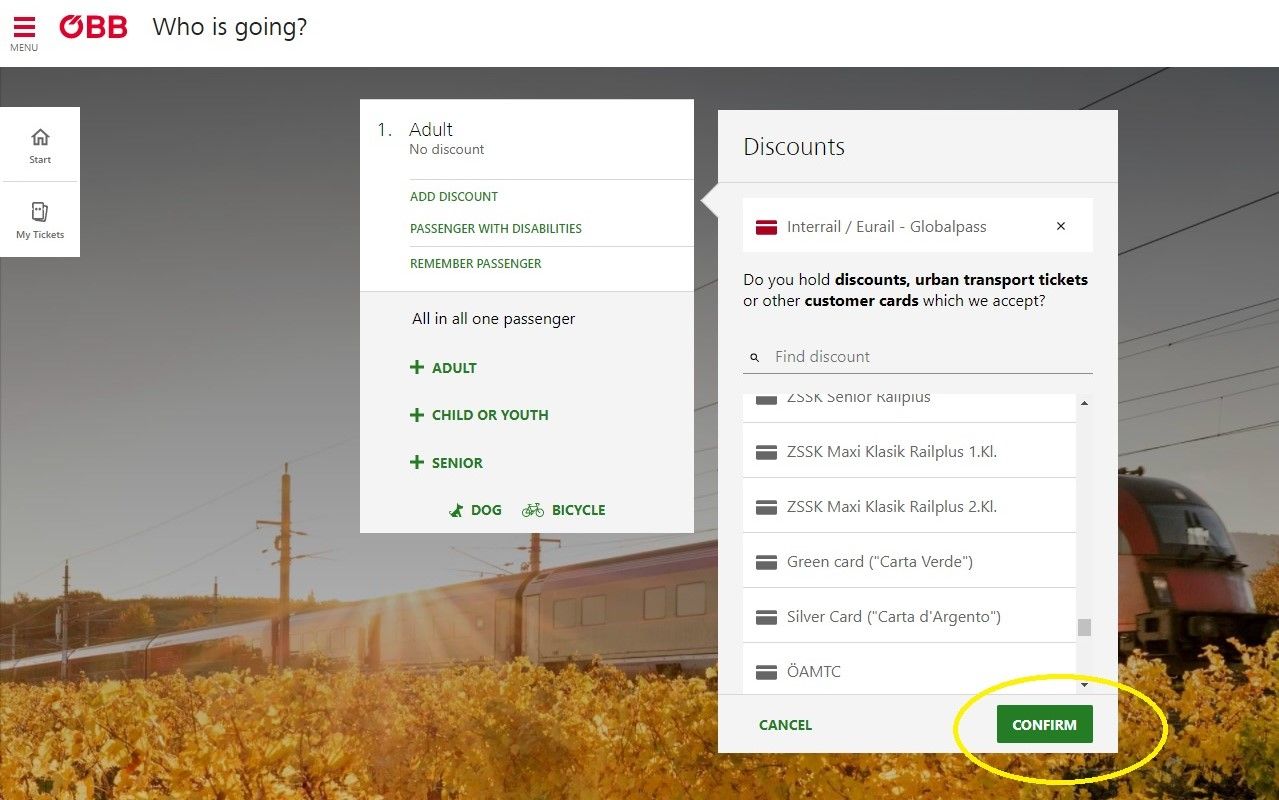 How To Book Tickets on the OBB Website - Step By Step | ShowMeTheJourney