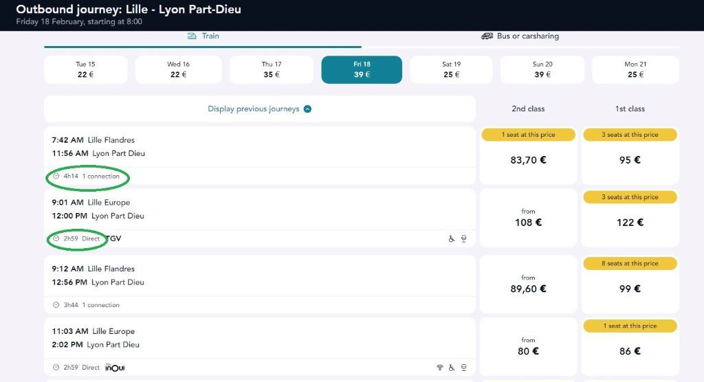 How to Book Tickets on Oui.SNCF - Step-by-Step | ShowMeTheJourney