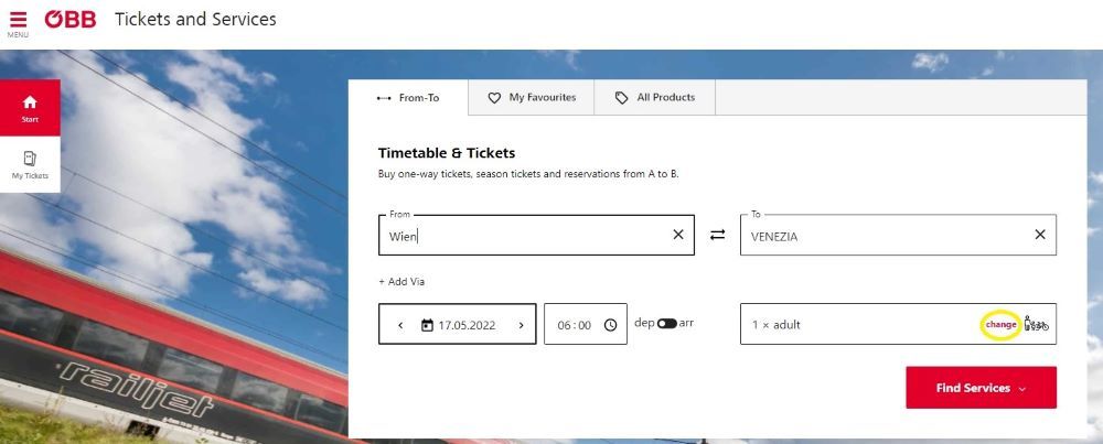 How To Book Tickets on the OBB Website - Step By Step | ShowMeTheJourney