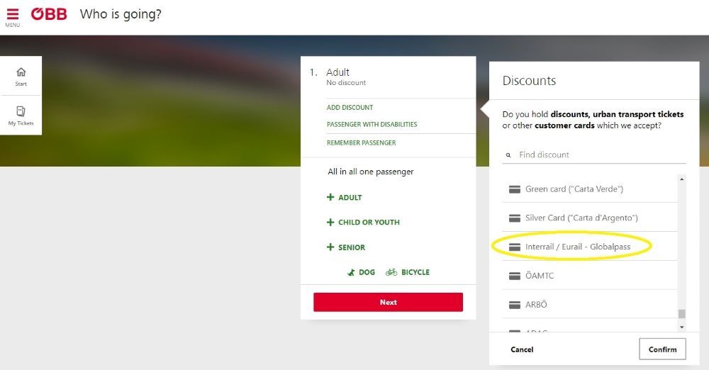 How To Book Tickets on the OBB Website - Step By Step | ShowMeTheJourney