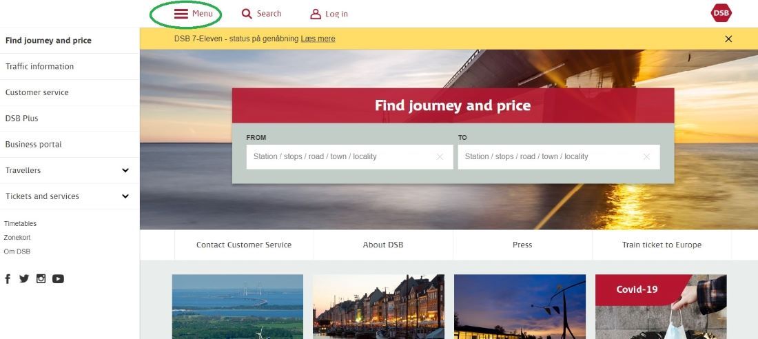 How To Book Tickets on the DSB Website | ShowMeTheJourney