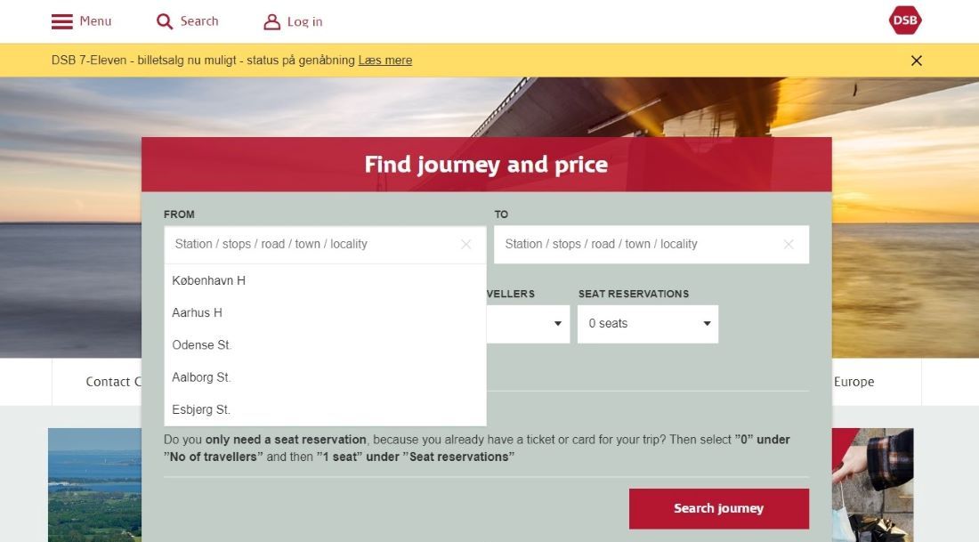 How To Book Tickets on the DSB Website | ShowMeTheJourney