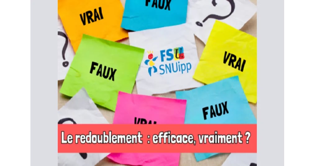 Redoublement : nouvelle procédure | FSU-SNUipp 31