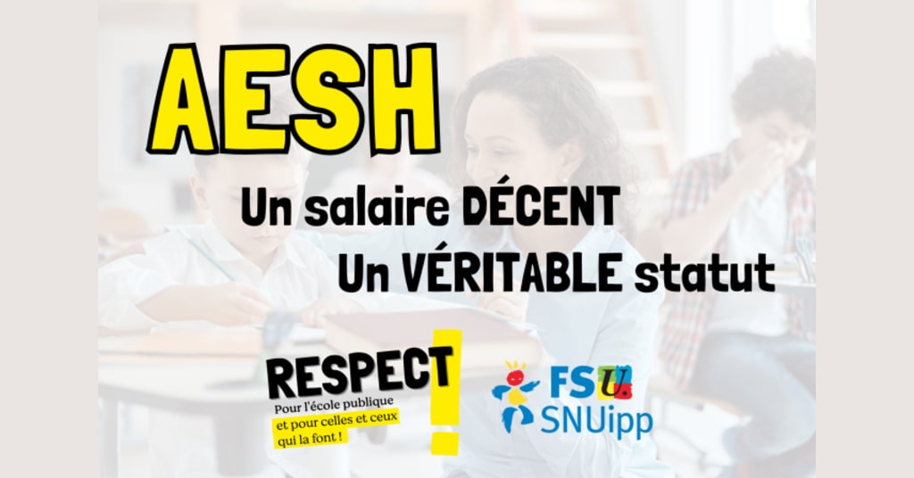 VICTOIRE et BONNE NOUVELLE pour les AESH ayant exercé en REP et REP+ ...