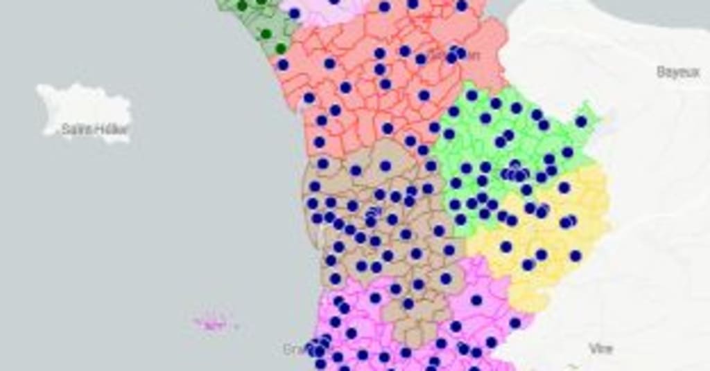 Carte des écoles de la MANCHE | FSU-SNUipp 50