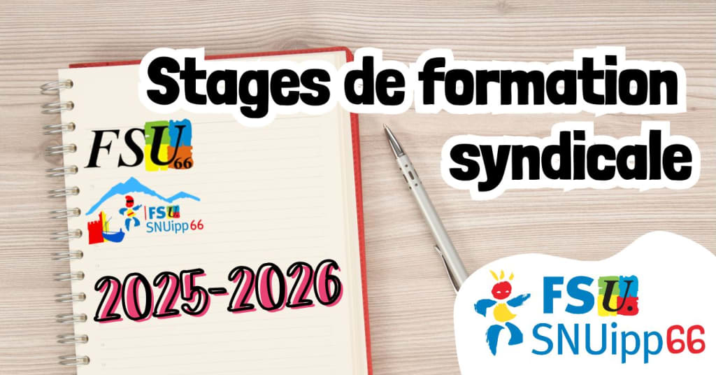 Nos Stages pour 2025-2026 | FSU-SNUipp 66
