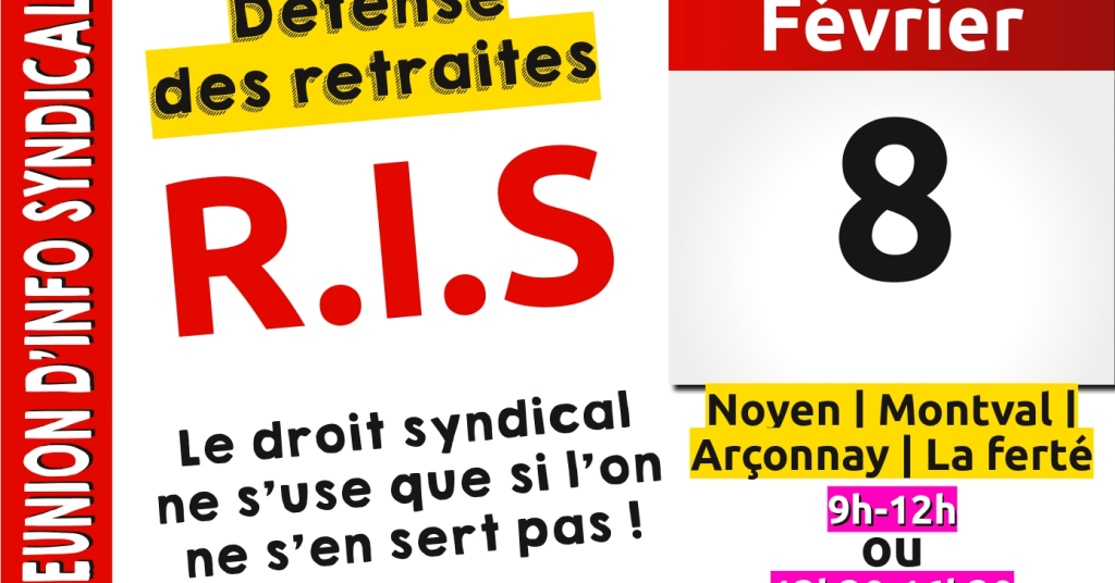 Les RIS sont un droit IMPORTANT. La gestion... | FSU-SNUipp 72