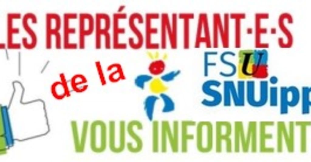 CDEN «Bilan de rentrée» du 19 octobre 2023 | FSU-SNUipp 73