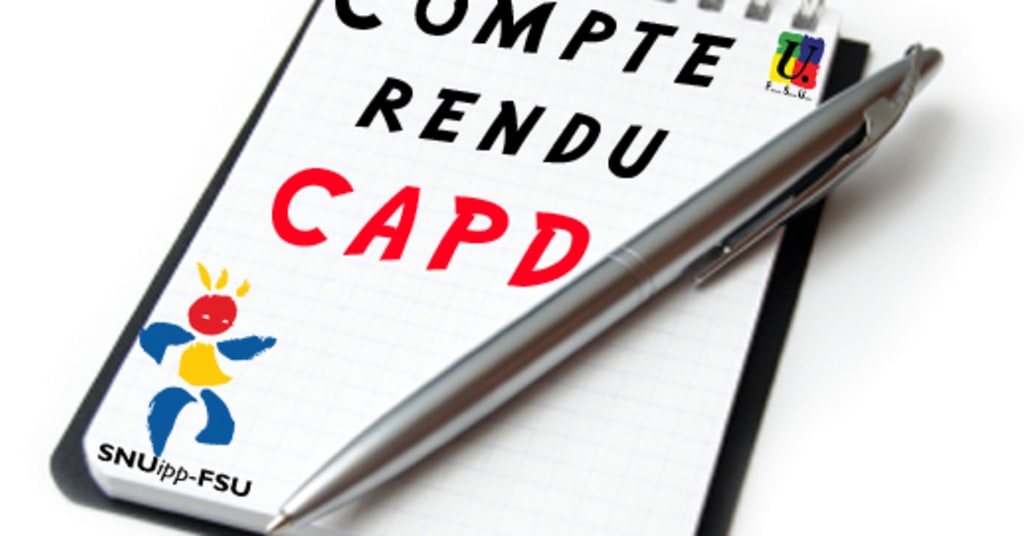Compte Rendu de la CAPD du 22 mars 2024 | FSU-SNUipp 974