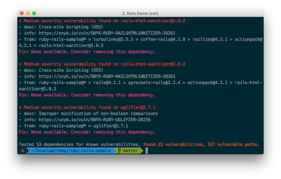 Announcing Snyk Cli For Ruby And More Ways To Fix Ruby Vulnerabilities Snyk