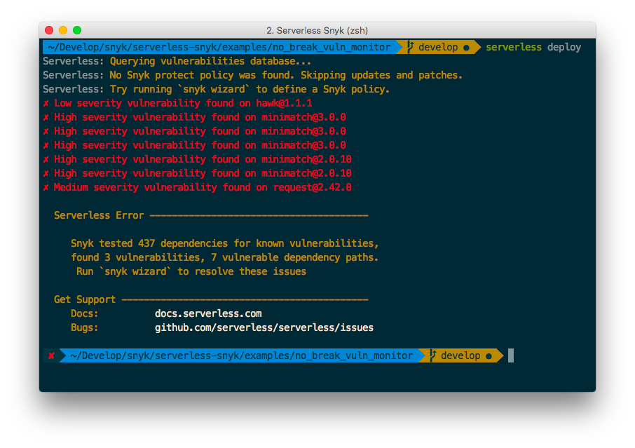 Launching Serverless Snyk | Snyk