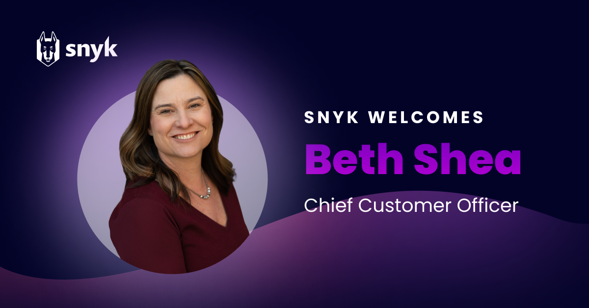 Welcoming Beth Shea: Snyk’s new Chief Customer Officer | Snyk