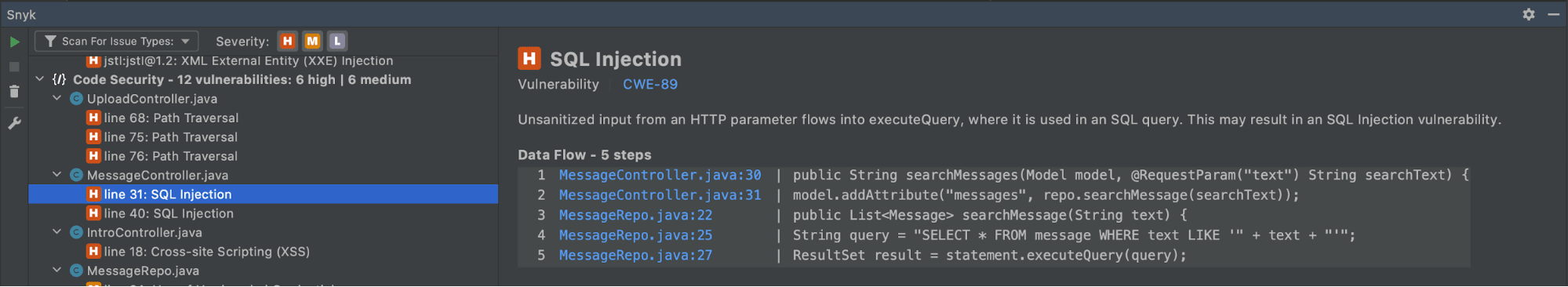 How To Fix Java Security Issues While Coding In Intellij Idea Snyk