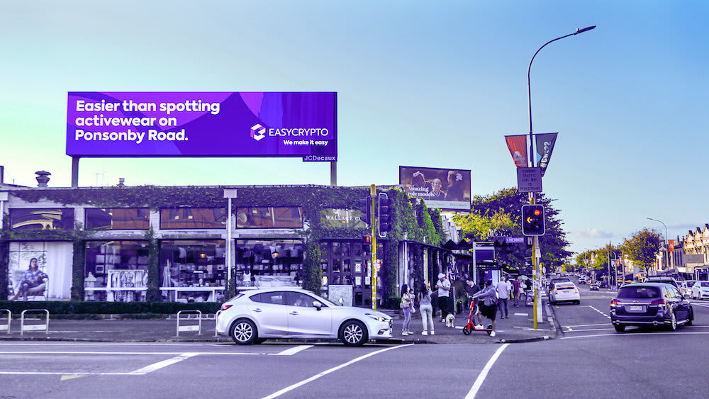 Easy Crypto launches brand platform via Proximity NZ - stoppress.co.nz