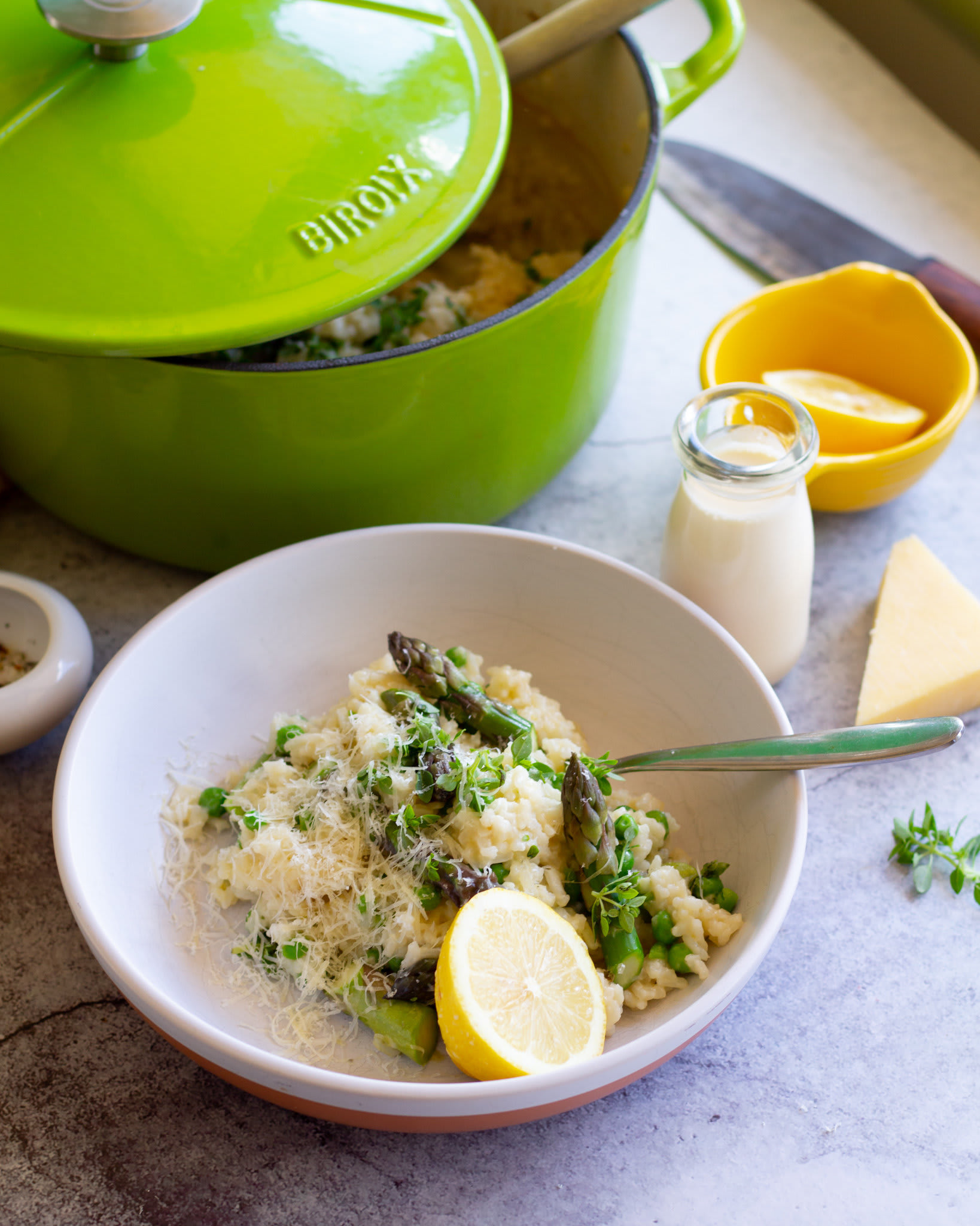 Baked Spring Risotto Recipe - Good Magazine