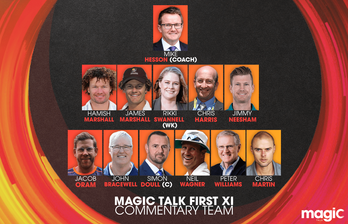 Magic Talk unveils stellar commentary lineup - stoppress.co.nz