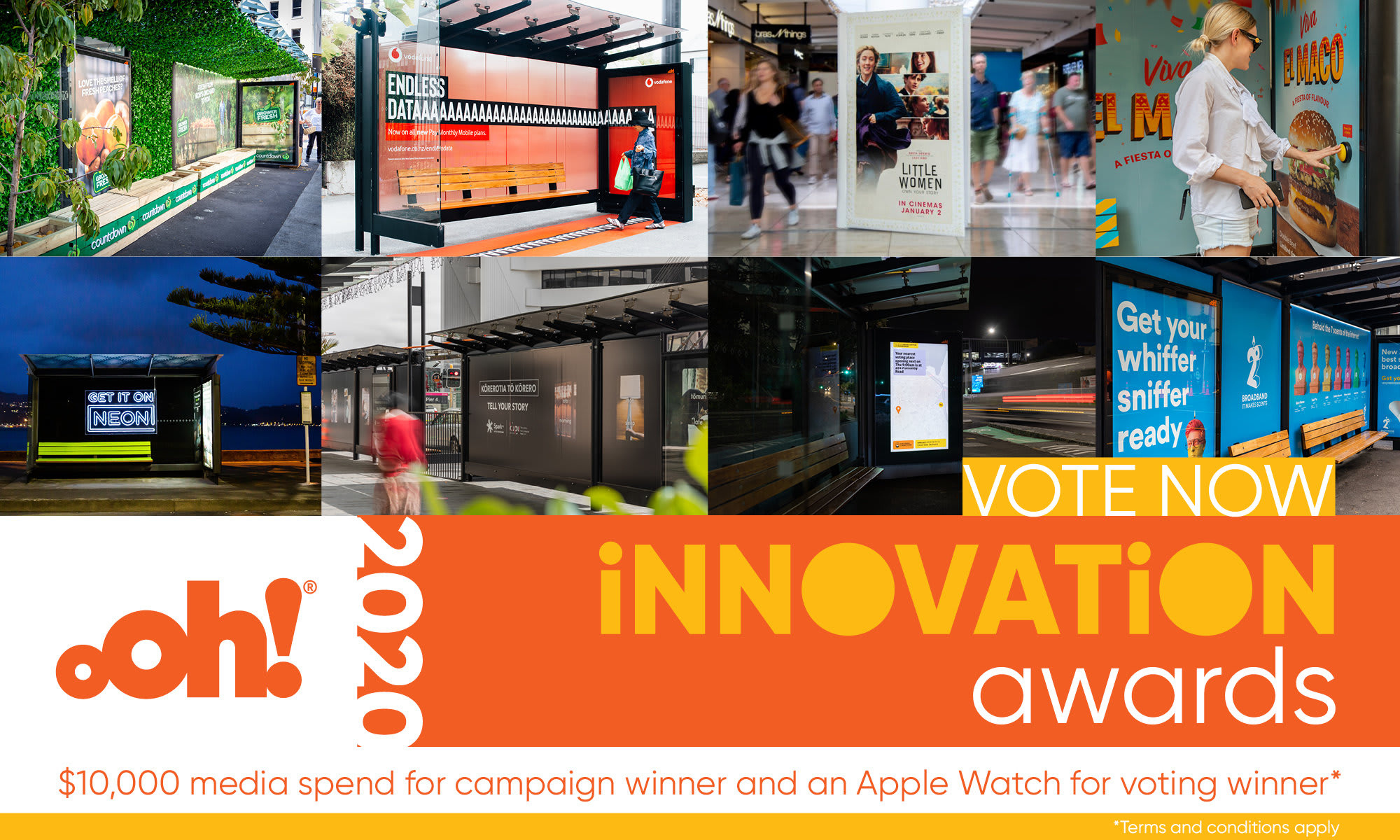 Voting now open for oOh! New Zealand’s Innovation Awards 2020 ...