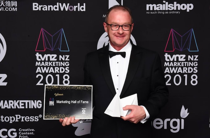 TVNZ-NZ Marketing Awards 2018: Hall of Fame inductee Kevin Bowler - stoppress.co.nz