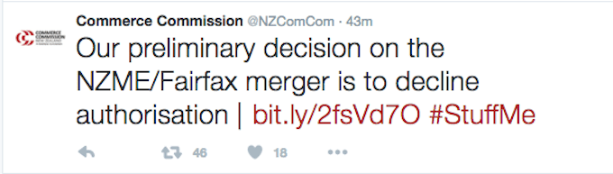 Commerce Commission gets sassy over NZME/Fairfax merger - stoppress.co.nz