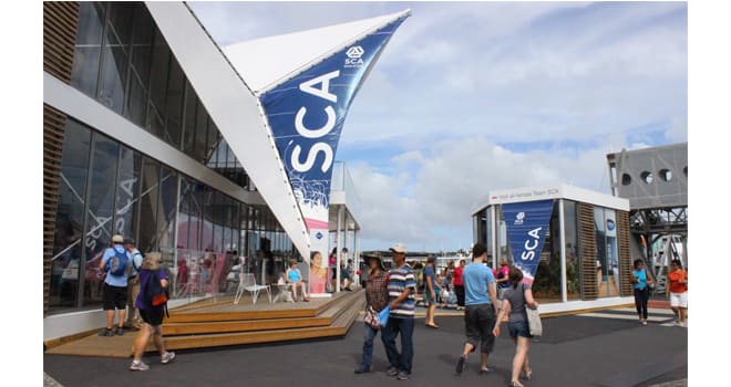 Fluxx creates sustainable garden activation for SCA at Volvo Ocean Race ...