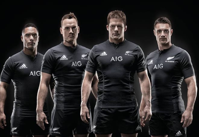 Adidas colours in the All Blacks jersey, gets freaky for promo video ...