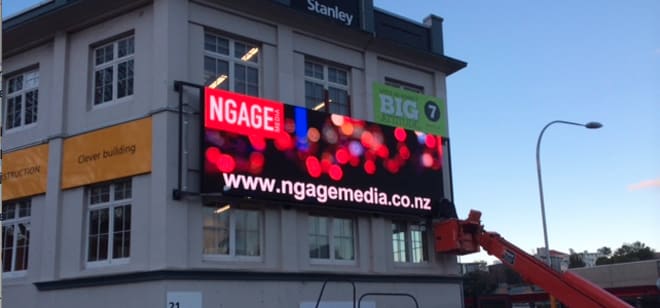 Interactive digital billboards launched in Auckland, designed to ...