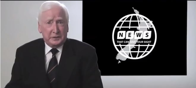 Broadcasting legend Philip Sherry returns to deliver 'news that can ...